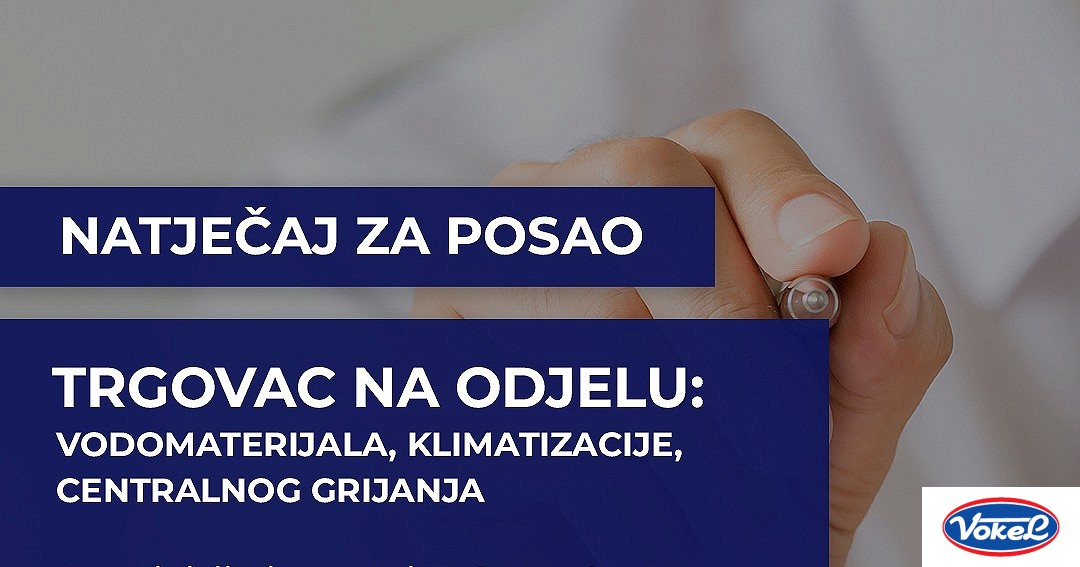 Trgovac - Odjel vodomaterijala, centralnog grijanja i klimatizacije (m ...