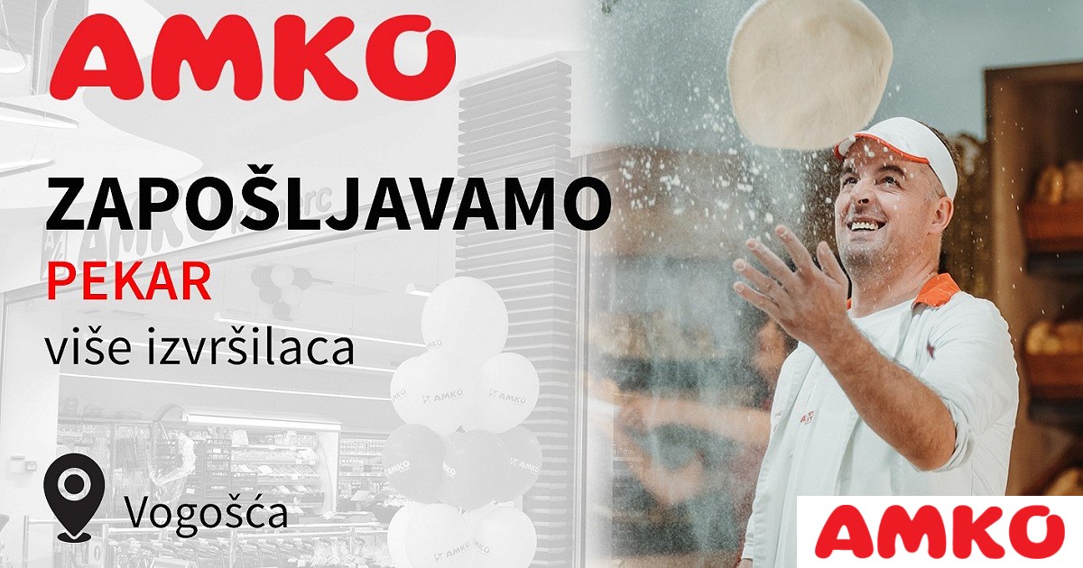 Pekar (m/ž) | Amko komerc - Klix Posao