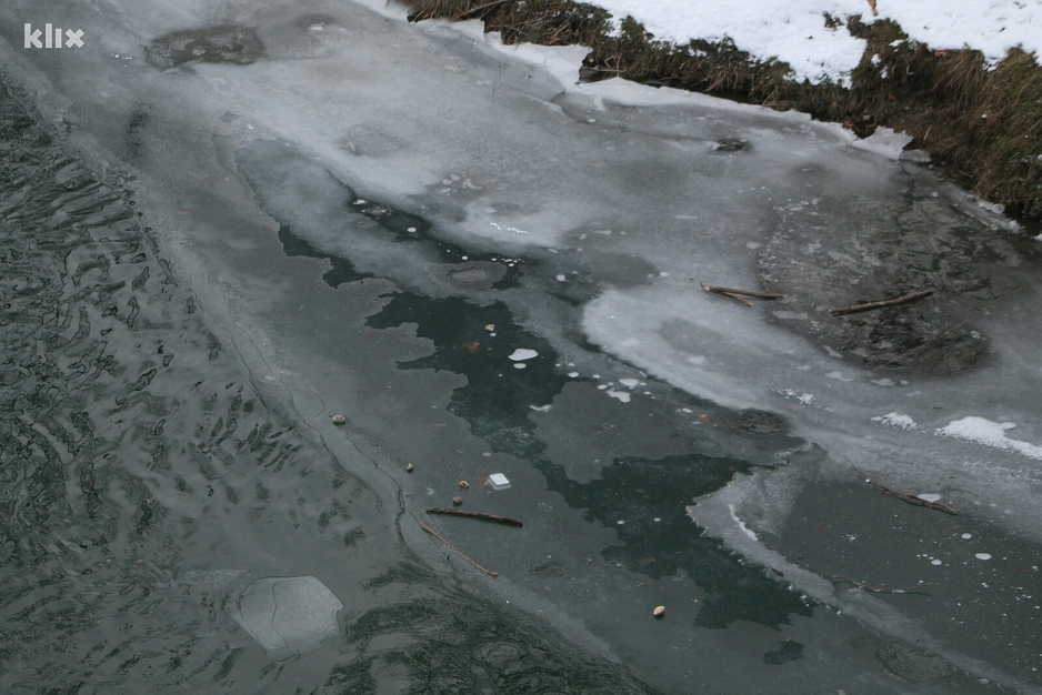 Od Sane do Drine: Sante leda u bh. rijekama i jezerima - Klix.ba