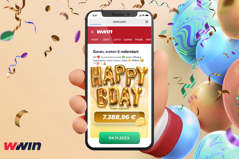 Serija velikih jackpotova na WWin-u se nastavlja: Igrač osvojio iznos ...