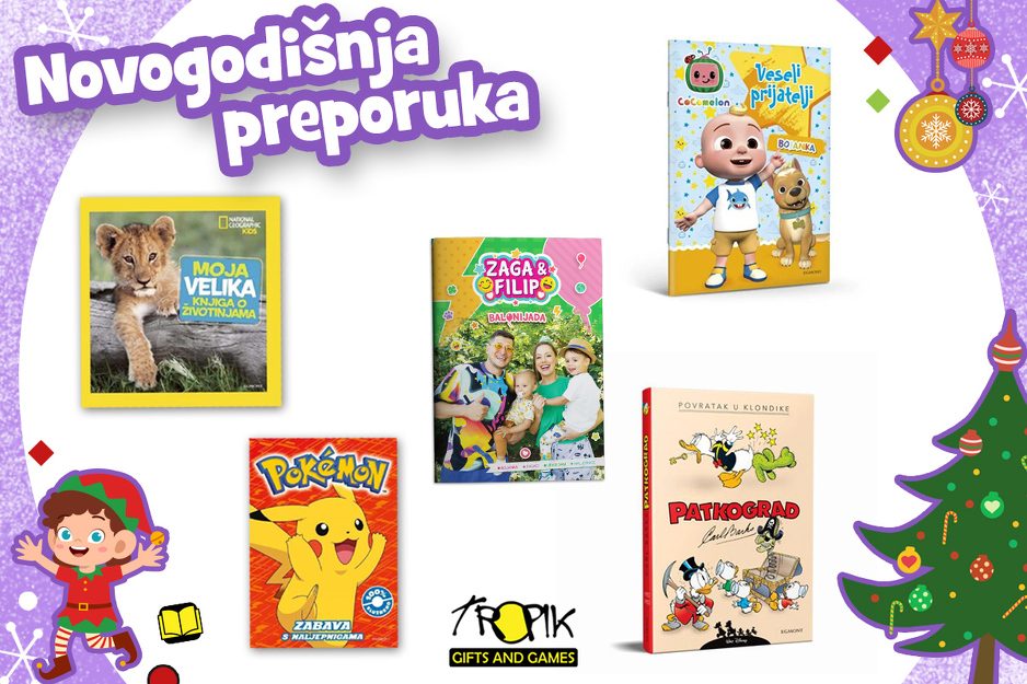 Igračke, društvene igre, slikovnice: U Tropik trgovinama pronađite ...