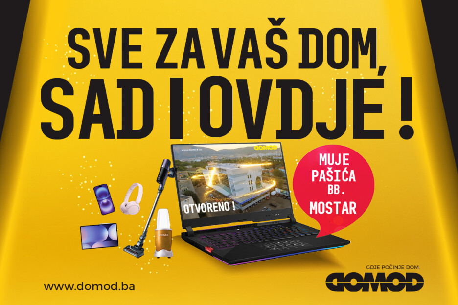 DOMOD otvorio treću poslovnicu u Mostaru, nalazi se u sklopu ...