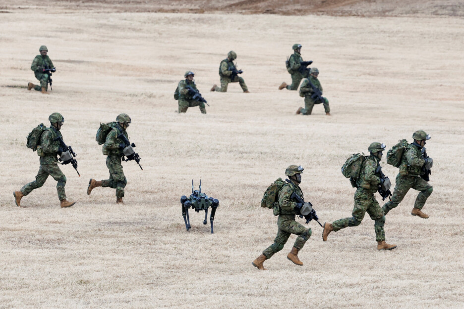 Četveronožni roboti sudjelovali u vježbi vojske Japana