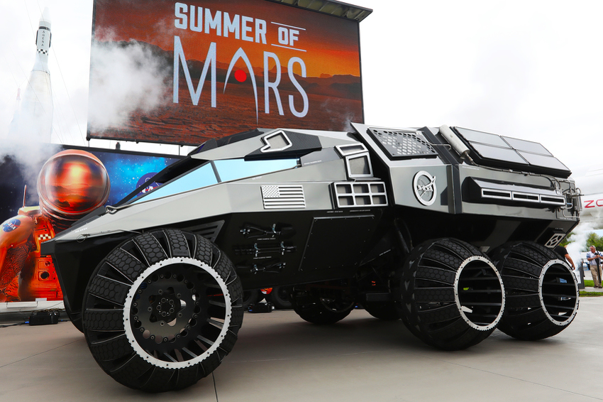 NASA otkrila futuristički konceptni rover za Mars nalik na Batmobile