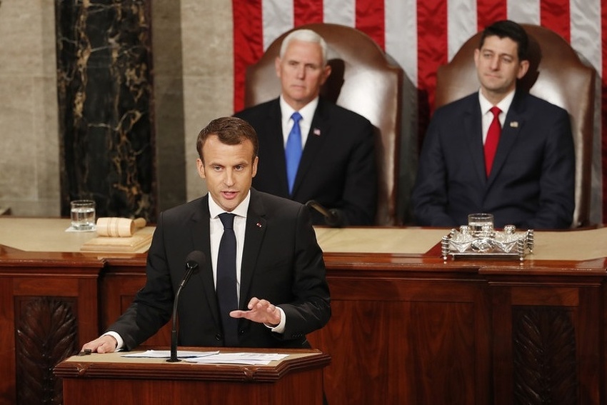 Macron pred Kongresom SAD-a: Ključni je trenutak da se sačuvaju UN i NATO