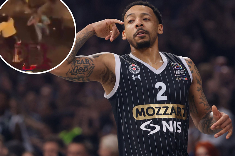 Uznemirujuće / Ovako izgleda momak kojem je igrač Partizana razbio ...