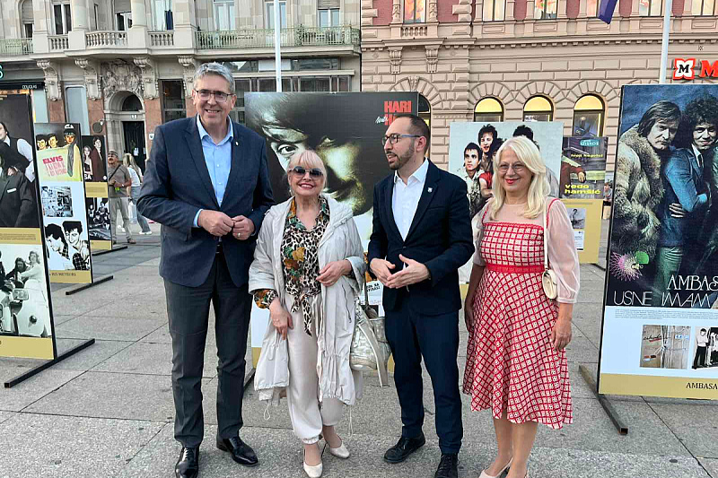 Avdić i Tomašević u Zagrebu na izložbi "Sarajevska pop-rock scena 1961-1991"
