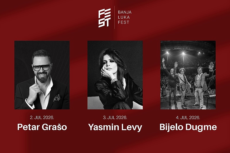 Banja Luka Fest se vraća na Kastel: Nastupaju Petar Grašo, Yasmin Levy ...