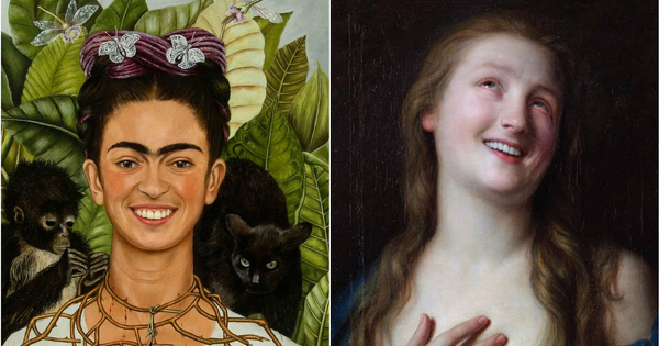 Kako izgledaju slavni umjetnički portreti kada im se "nabaci" osmijeh