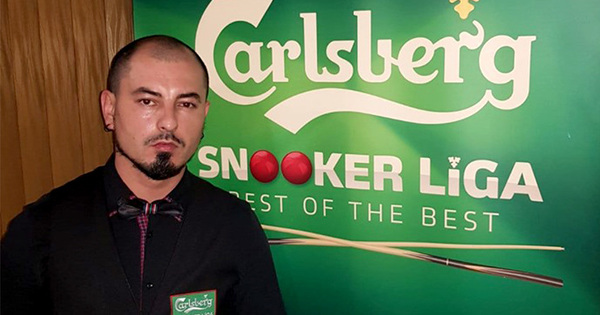Elvis Čehajić pobjednik 1. kola Carlsberg snooker državnog prvenstva ...