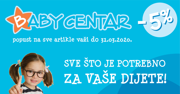 Baby Centar omogućio besplatnu dostavu za online kupovinu