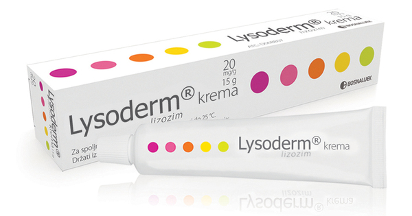 Lysoderm krema pomaže kod svih oštećenja kože