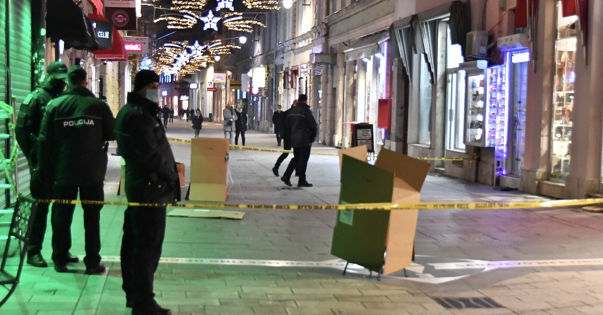 Pucnjava na Baščaršiji, ranjene dvije osobe