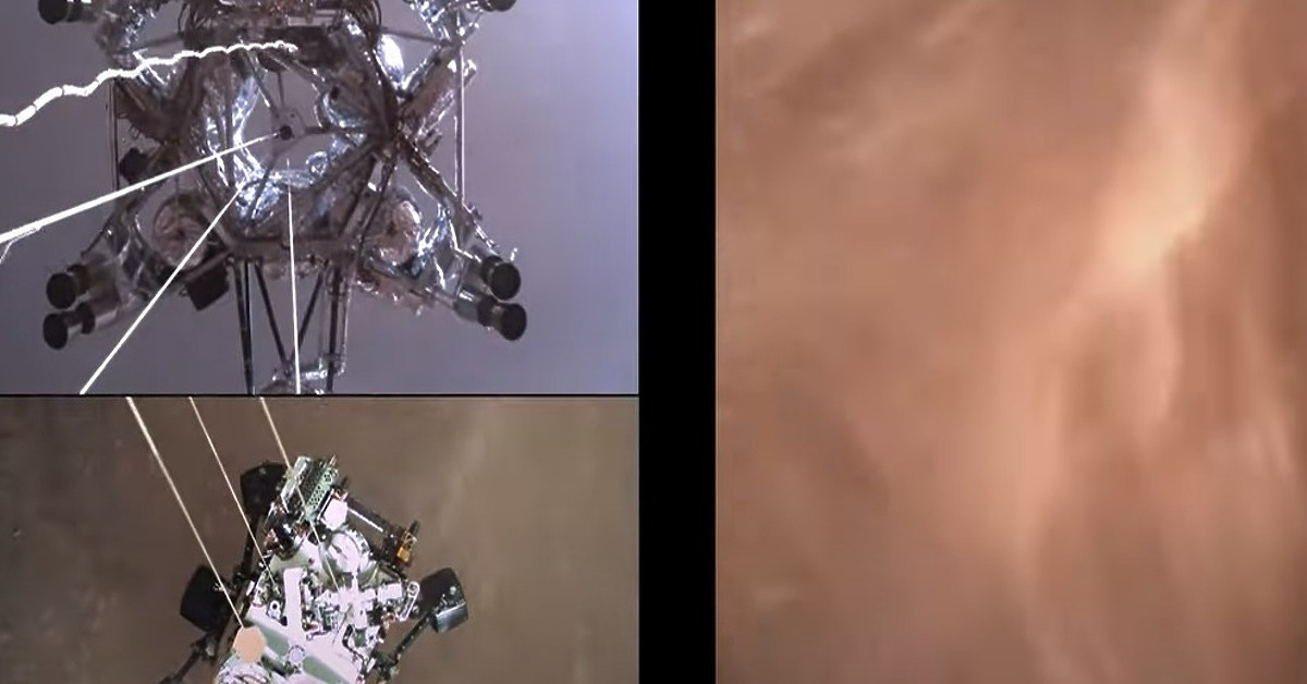 NASA objavila snimak slijetanja rovera na Mars