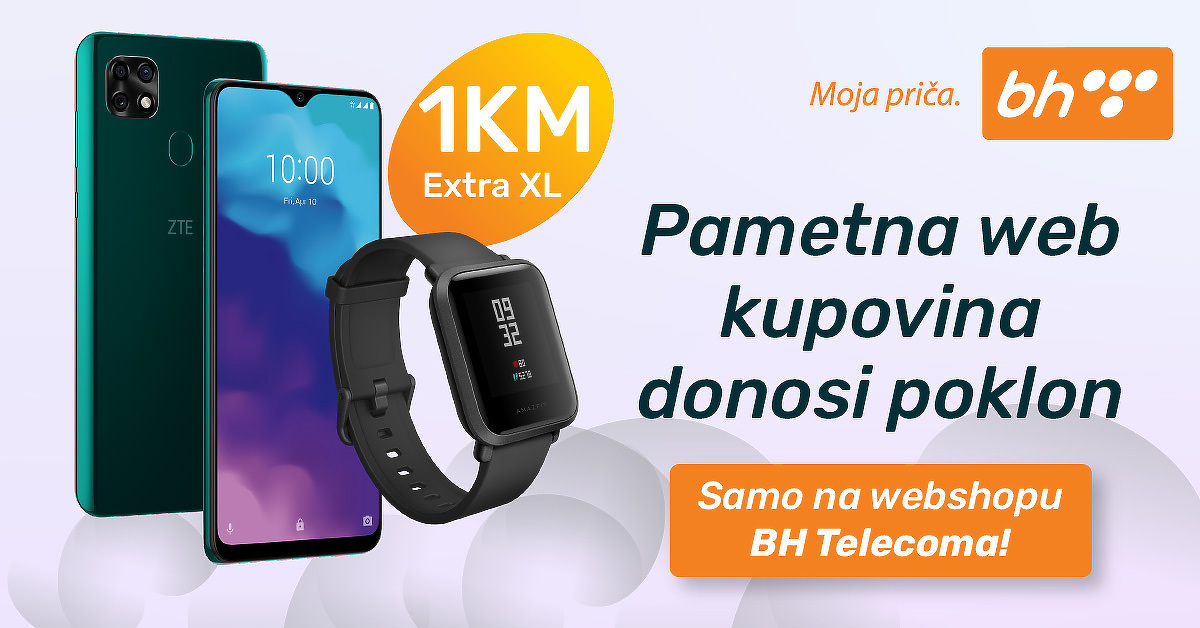 Super ponuda na BH Telecom Web shopu: Kupovinom ZTE Blade 10 Smart ...