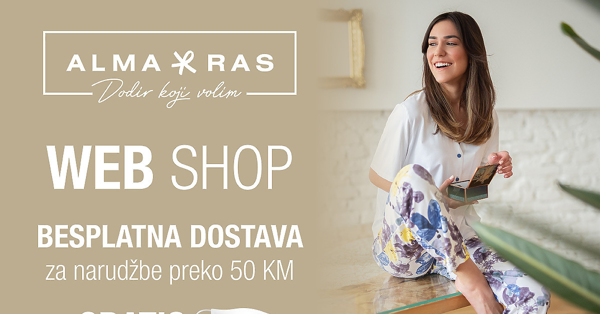 Alma Ras webshop daruje poklon za svaku narudžbu