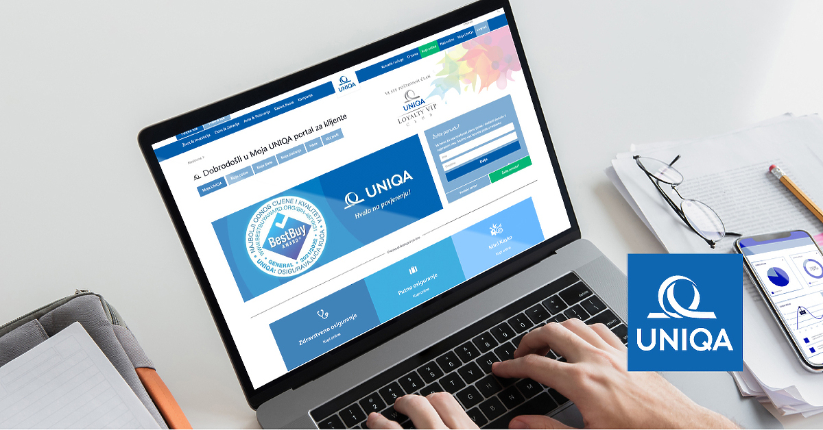 Moja UNIQA: Nova web aplikacija za klijente
