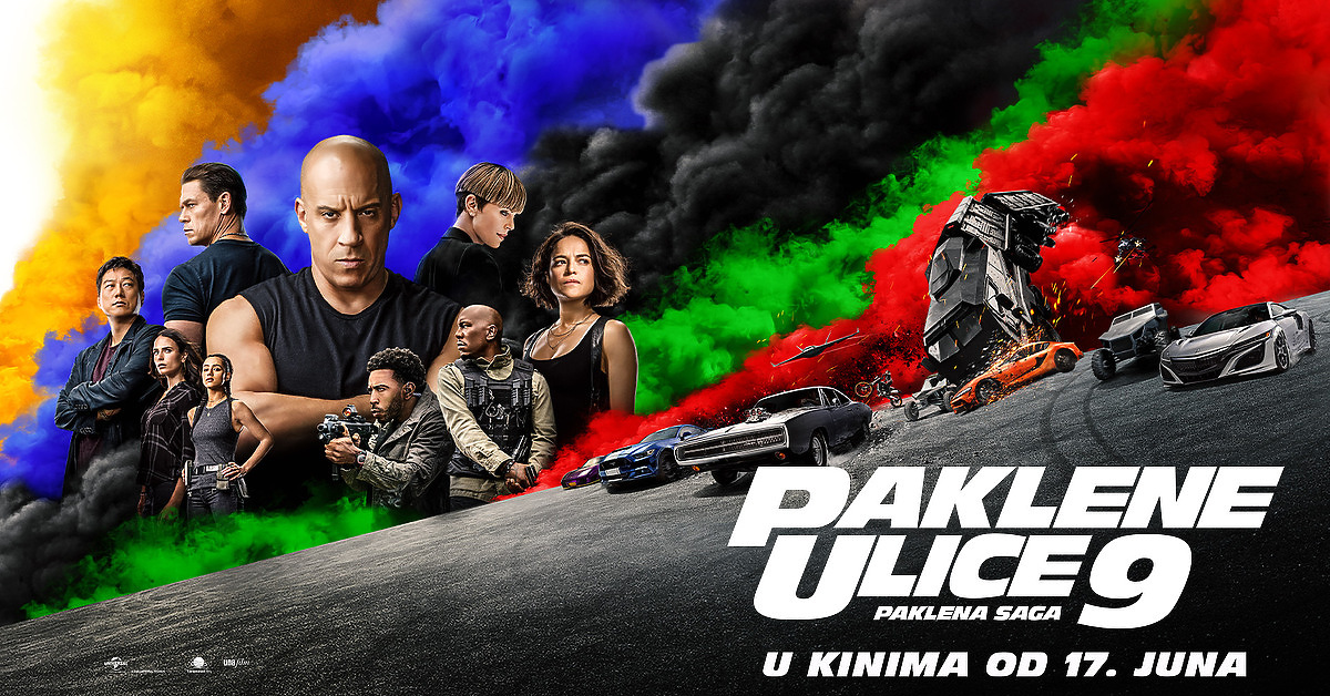 "Fast 9" u kinima od 17. juna: Miraj Grbić u nastavku popularne franšize
