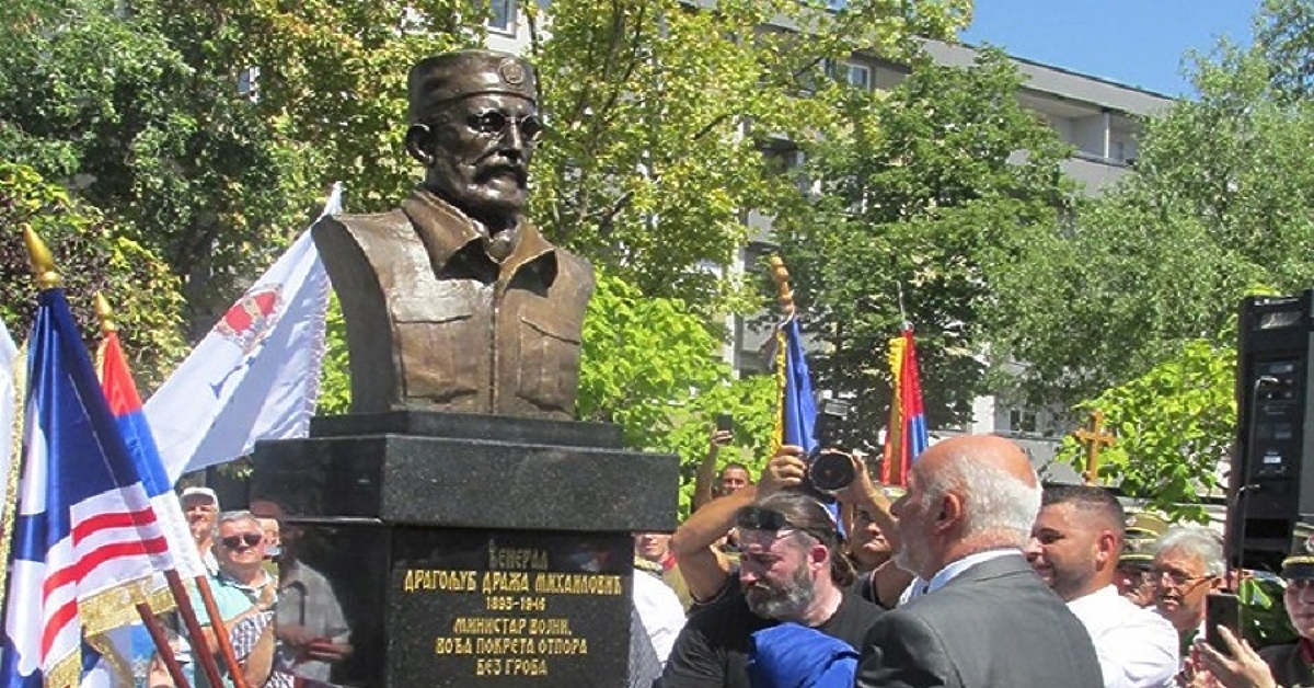 SABNOR BiH najoštirije osudio otkrivanje biste Draže Mihailovića u ...