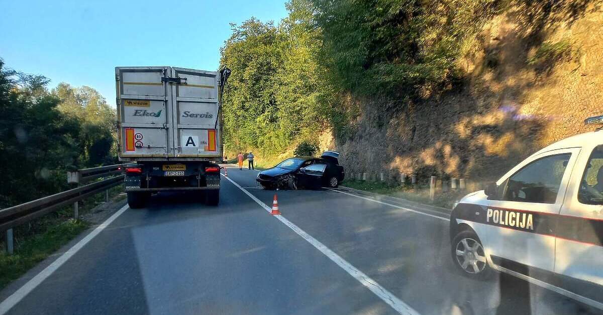 Jedna osoba povrijeđena u slijetanju vozila s ceste kod Nemile