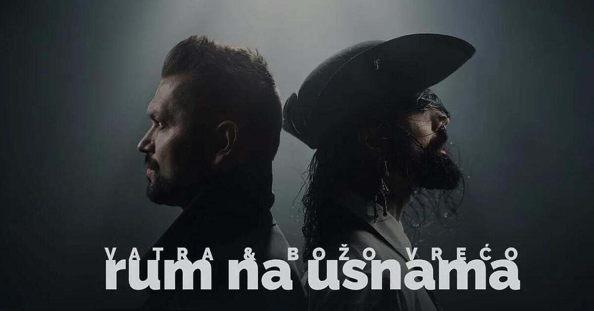 Bend Vatra i Božo Vrećo predstavljaju neočekivani duet "Rum na usnama"