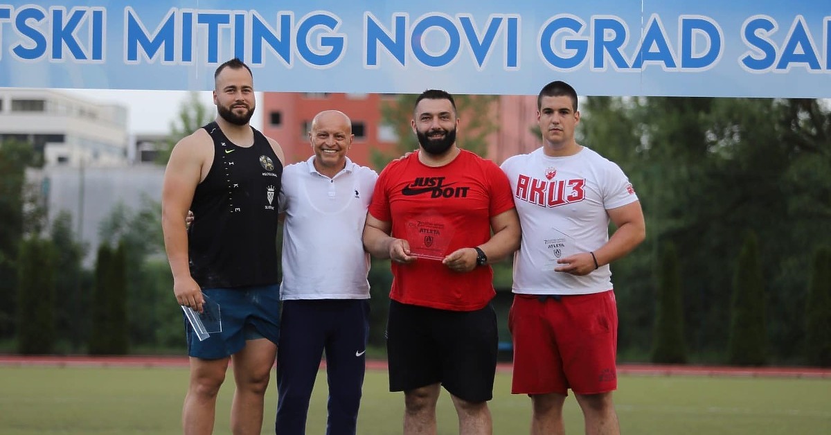 Asmir Kolašinac pobjednik sedmog atletskog mitinga Novi Grad Sarajevo u ...