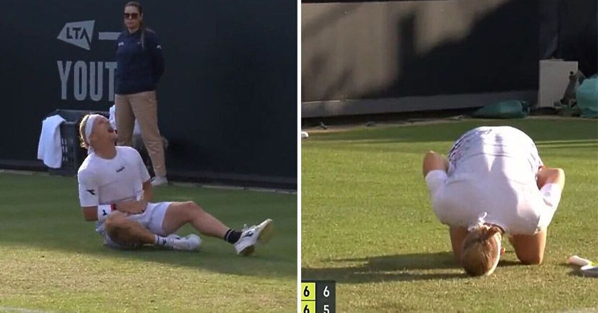 Španski teniser pao "kao pokošen" na meč lopti, previjao se od bolova i jaukao pa morao predati