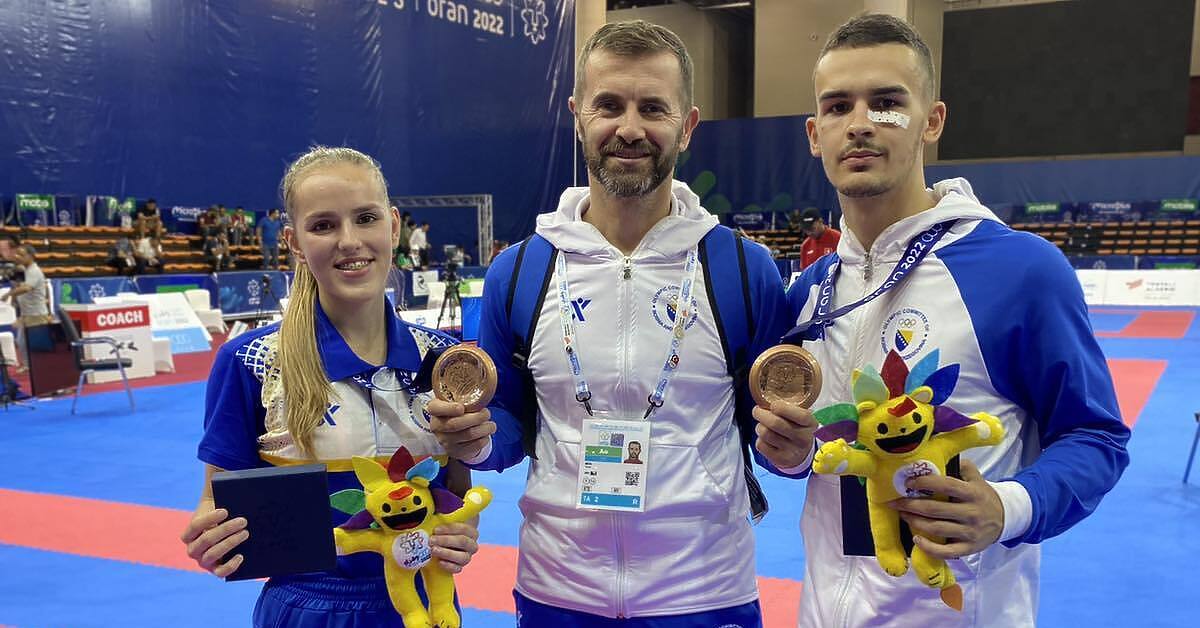 Karatisti Nejra Sipović i Hamza Turulja osvojili prve medalje na ...