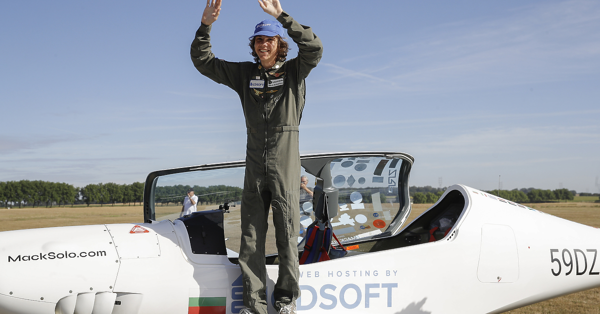 Mack Rutherford sa 17 godina postao je najmlađa osoba koja je ...