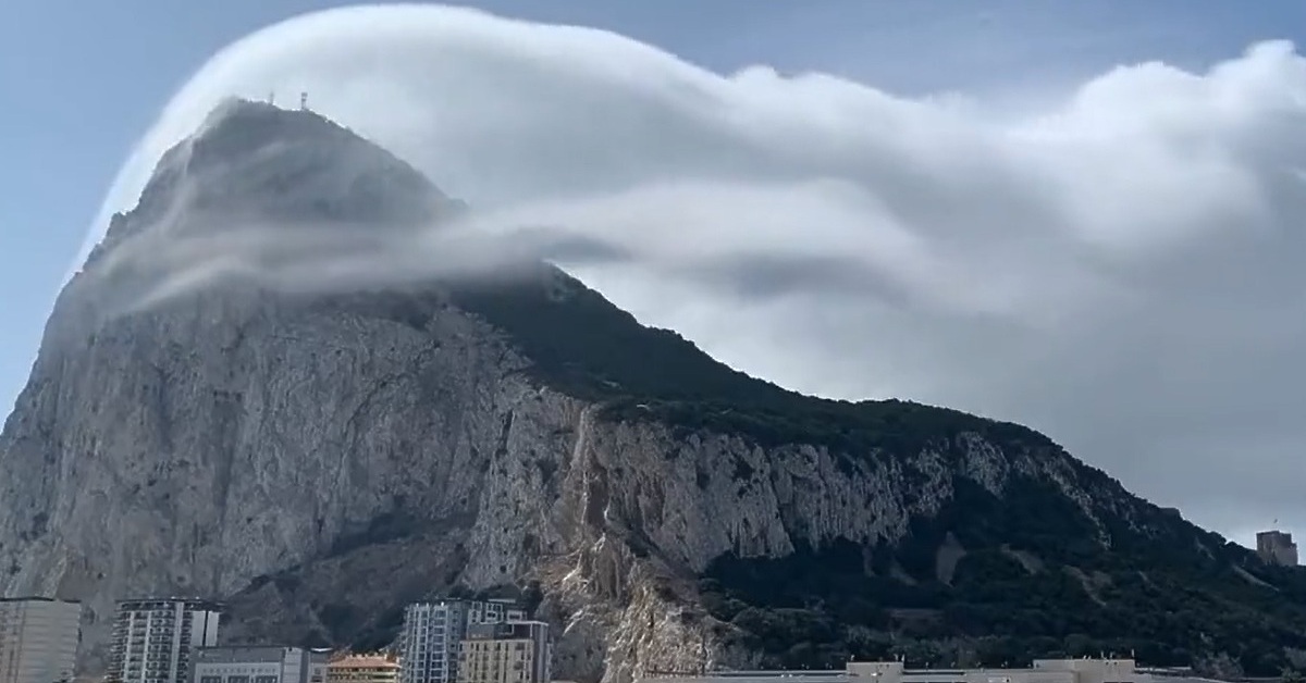 Pogledajte kako izgleda impresivni levantni oblak u Gibraltaru