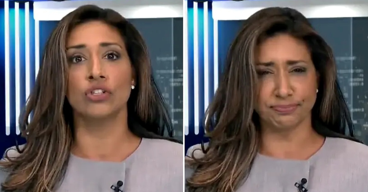 Voditeljica vijesti oduševila reakcijom nakon što je progutala muhu u ...