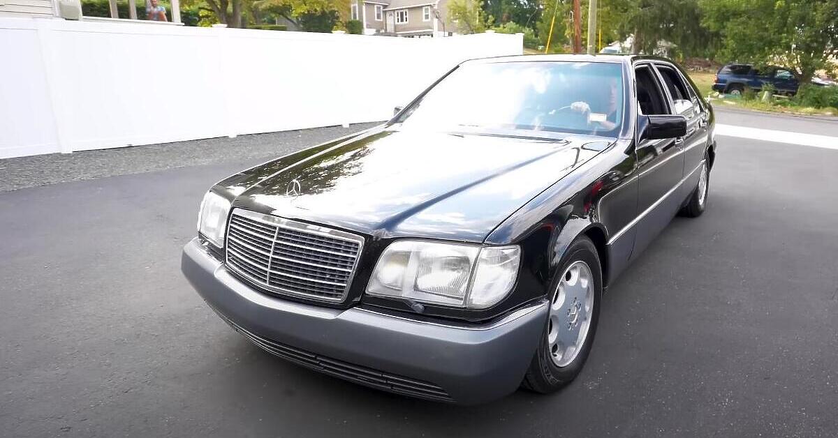 Mercedes S600 "oživljen" nakon osam godina, izgleda kao nov