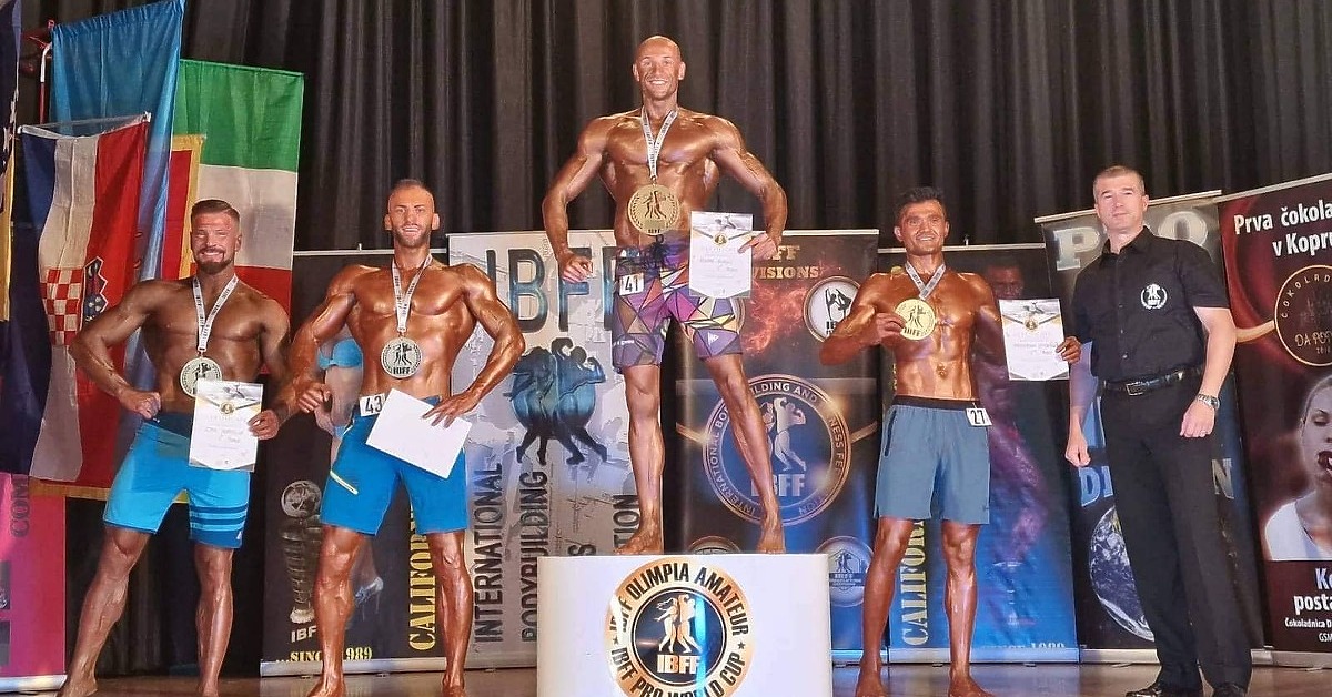 Adnan Alagić u Sloveniji ostvario historijski uspjeh bh. bodybuildinga ...