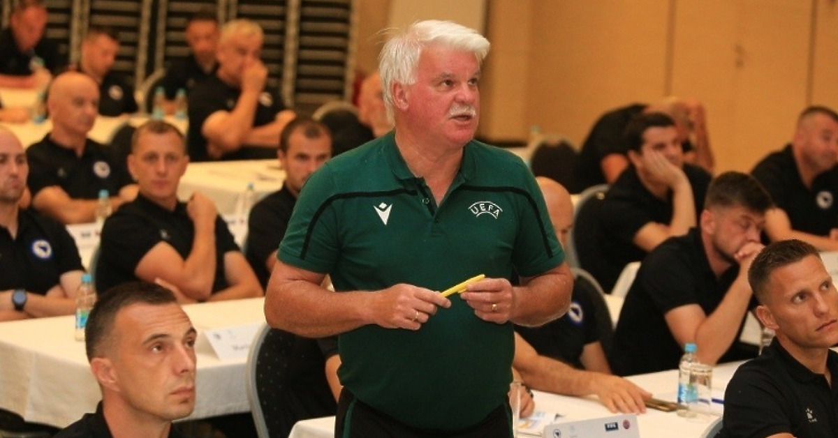 Slavni sudija Alan Snoddy boravio u BiH i održao sastanke s arbitrima ...