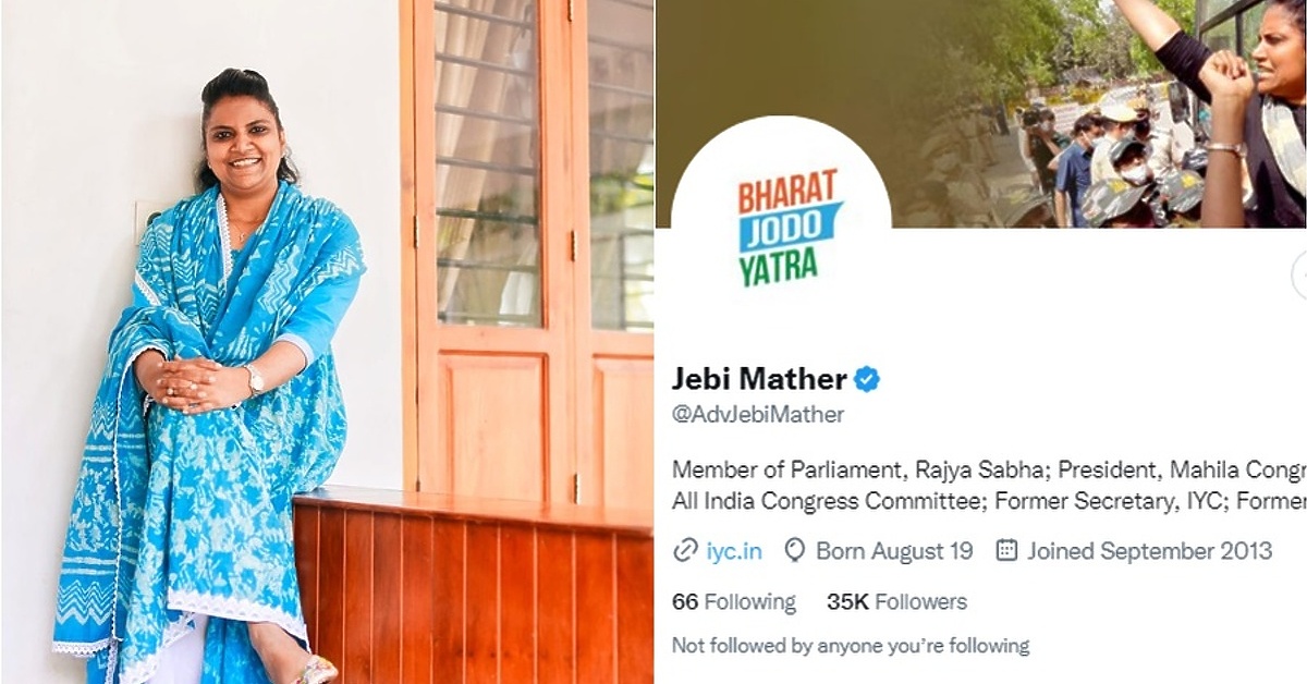 Političarka iz Indije Jebi Mather naglo se proslavila na društvenim ...