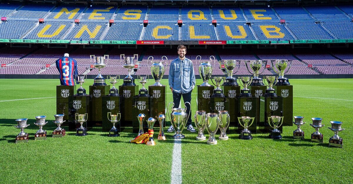 Fotografija Piquea pored svih osvojenih trofeja za kraj: Hvala ti za ...