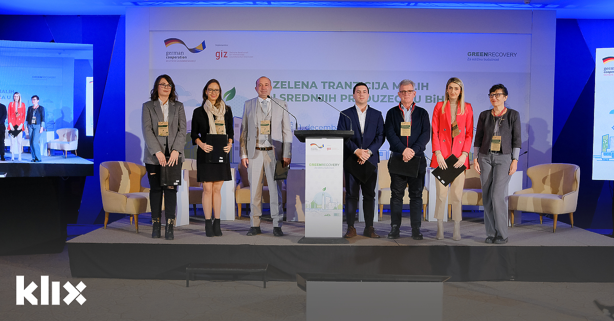 GIZ organizovao konferenciju "Zelena tranzicija malih i srednjih ...
