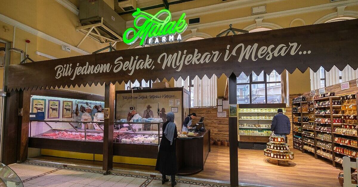 Seljak, Mljekar i Mesar dođoše u Gradsku tržnicu Markale