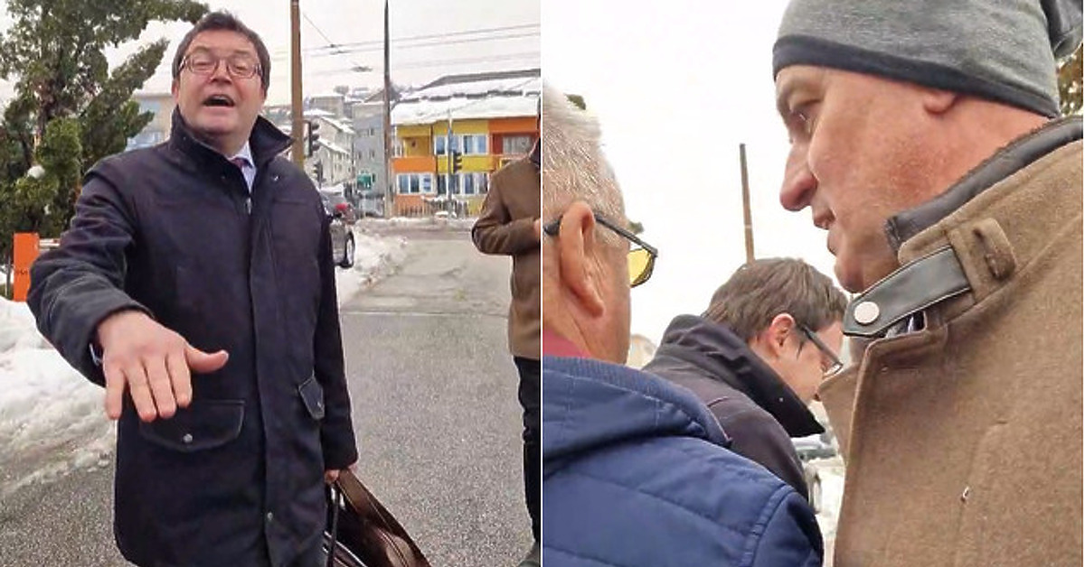 Incident ispred Suda BiH nakon što je advokat Gačanović uvrijedio ...