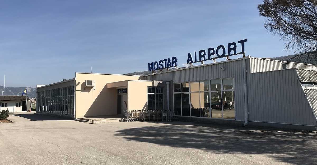 Aerodrom Mostar od početka 2023. godine imao samo 35 putnika