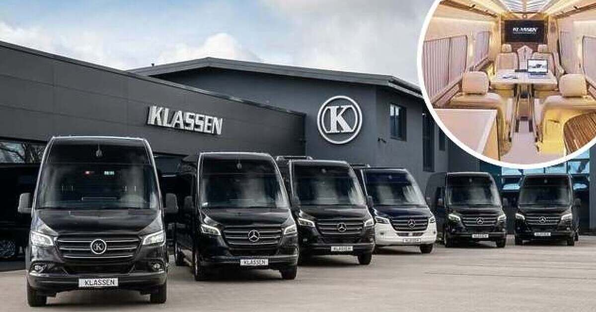Mercedes-Benz Sprinter transformisan u luksuzni ured
