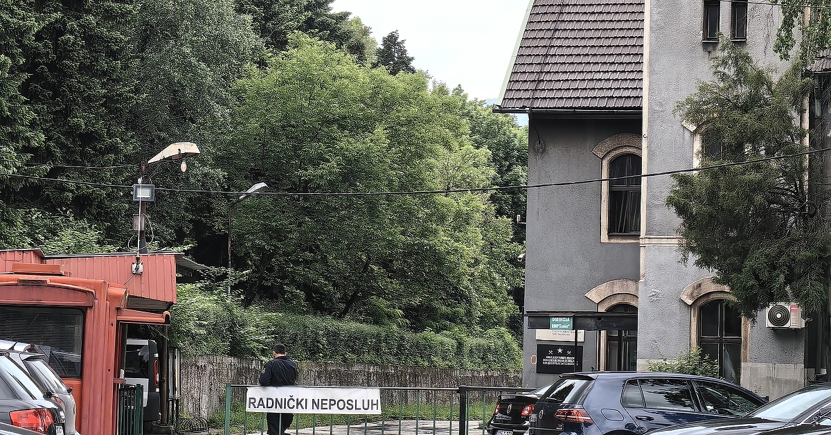 Zenički rudari nastavili radnički neposluh, danas nikog na kapiji rudnika