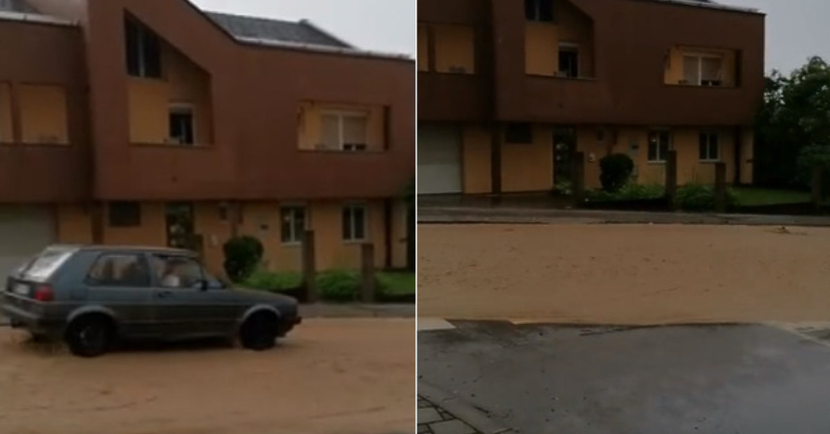 Jako nevrijeme pogodilo Banju Luku: Podrumi i garaže poplavljeni