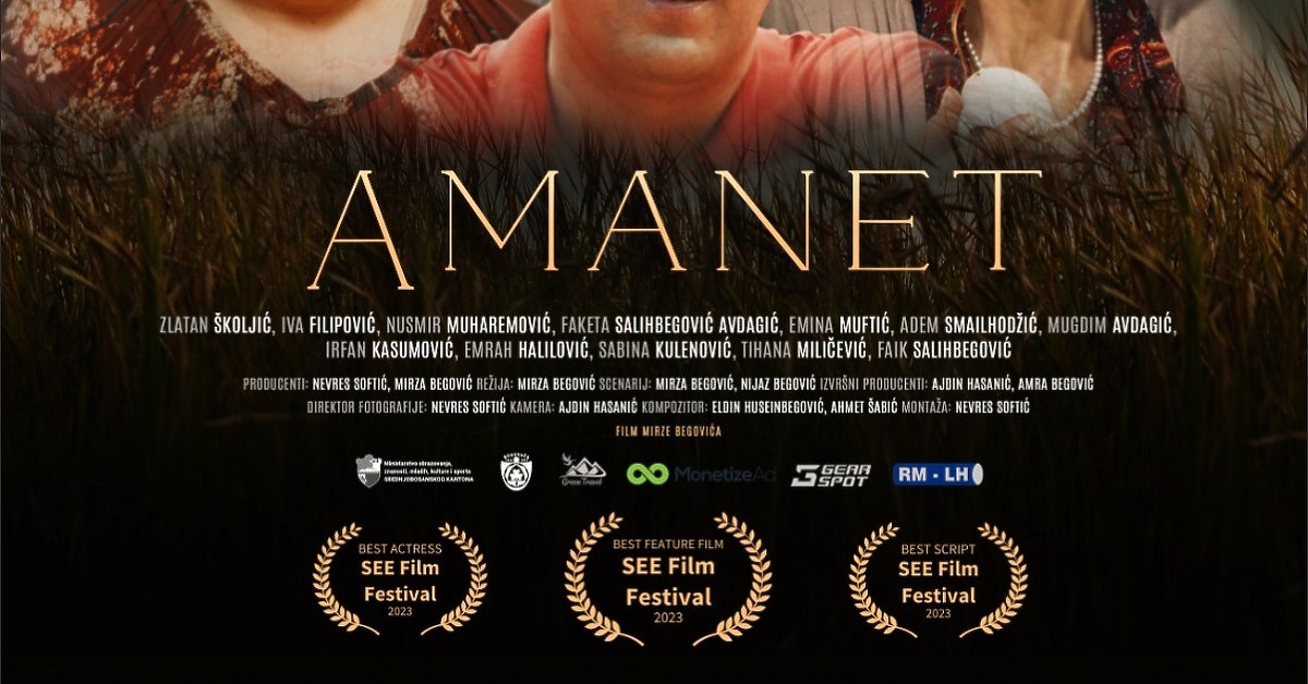 Bh. film Amanet osvojio prve festivalske nagrade