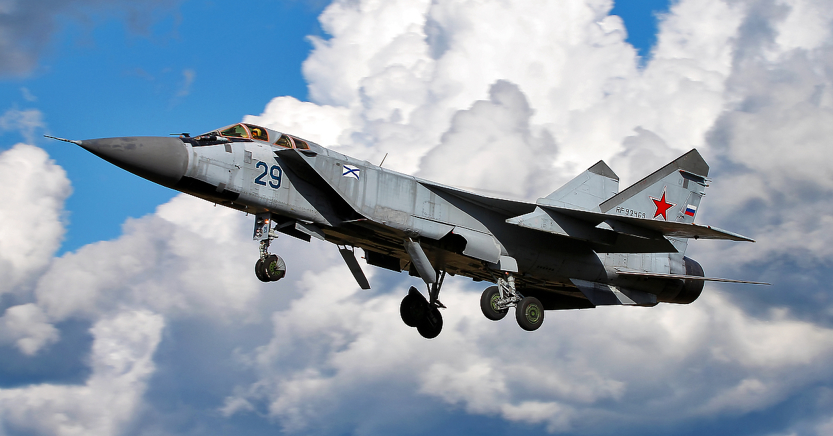 Na Dalekom istoku srušio se jedan od najmoćnijih ruskih aviona MIG-31