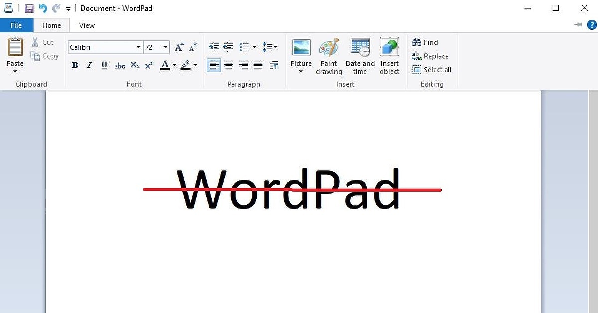 Microsoft uklanja WordPad iz Windowsa nakon gotovo 30 godina