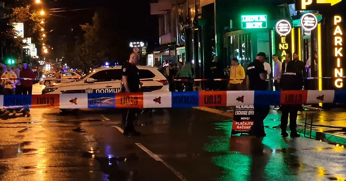 Pucnjava u Novom Pazaru: Dvije osobe ranjene u centru grada