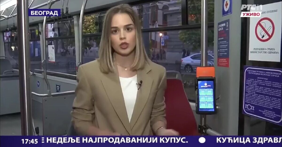 Novinarka RTS-a pokušala pokazati kako kupiti kartu za gradski prevoz ...