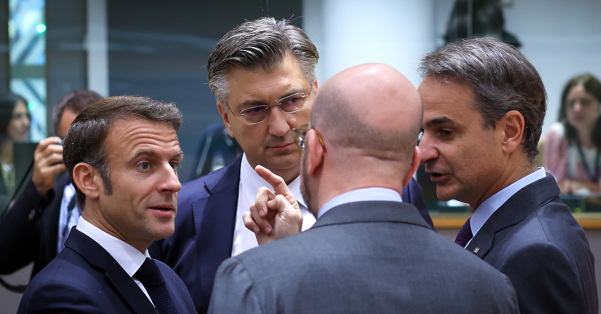 Plenković se u Parizu sastao s Macronom: Želimo smirivanje krize na ...