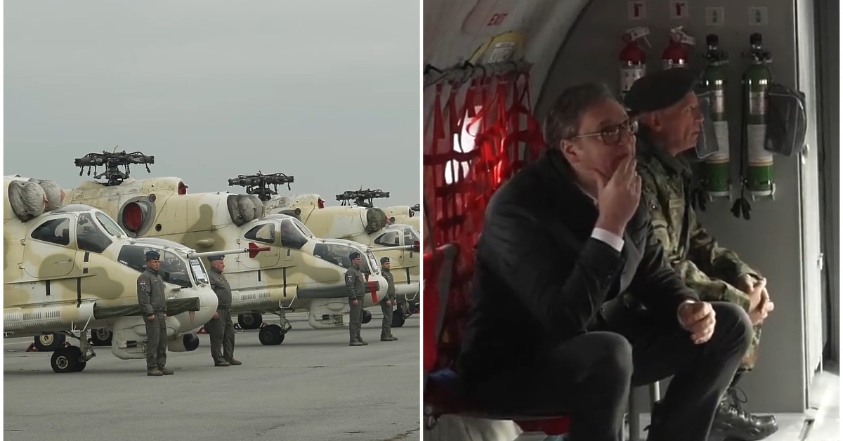 Srbija od danas snažnija za 11 ruskih helikoptera, Vučić kaže da vojska više nije ista